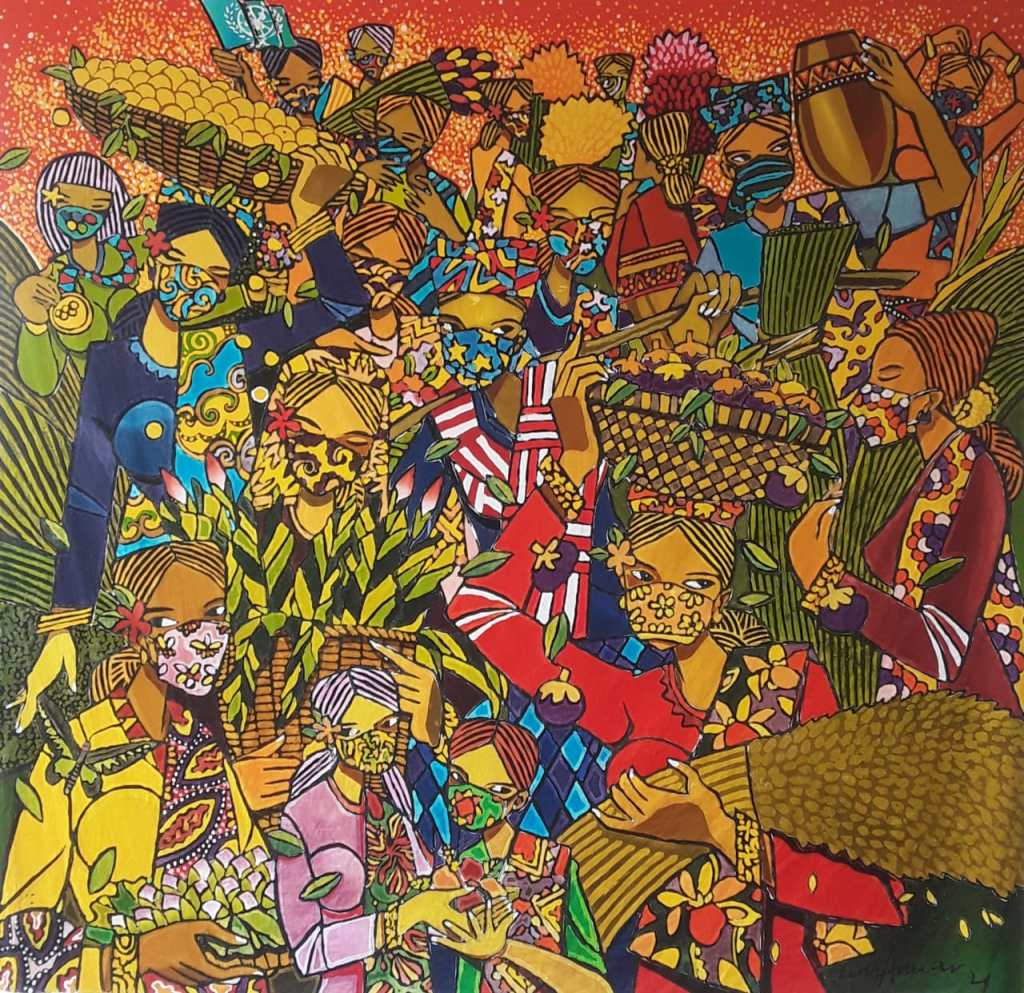 Batik Painting by Lim Anuar – PRO ART & FRAME