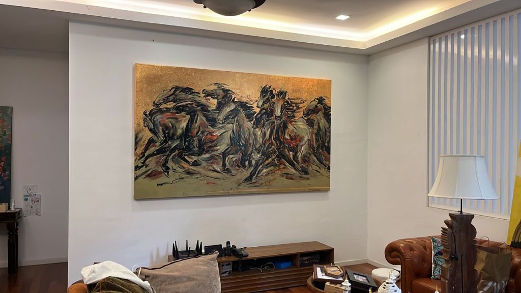 Painting by Lim Ah Cheng – 5x8fts ( SOLD ) – PRO ART & FRAME