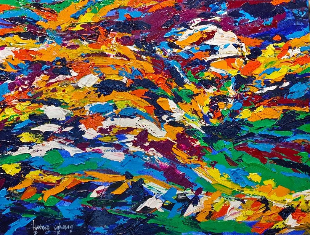 Swimmer by Hasnee Rahman – PRO ART & FRAME