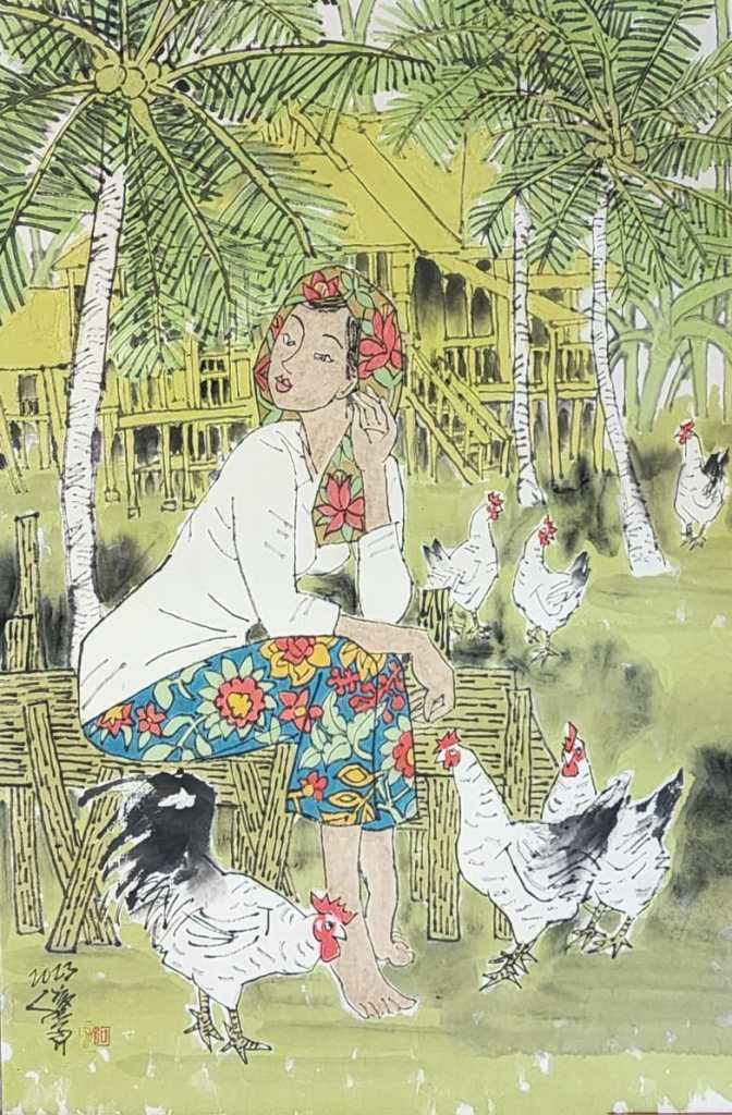 Chinese Rice paper – works by Lee Choon Kooi – PRO ART & FRAME