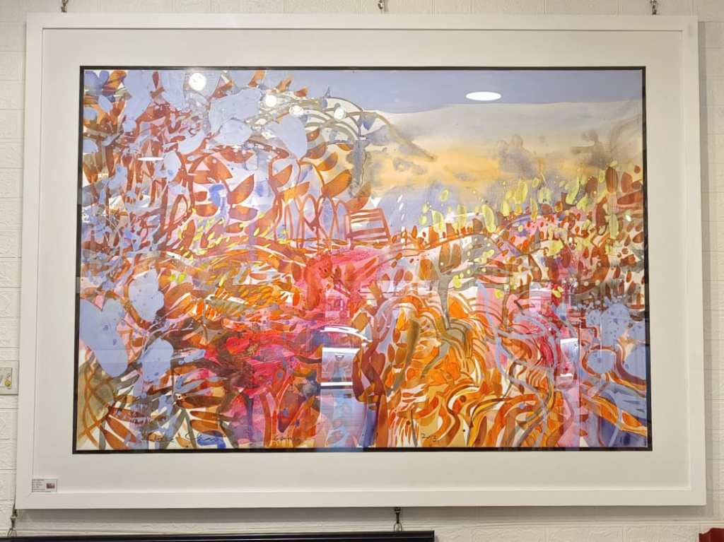 Rafiee Ghani – Water color on Paper – 57×39 inch , call Mary 0169503168 ...
