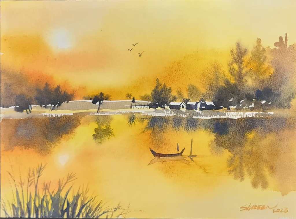 Water Color by Shireen Lee – PRO ART & FRAME