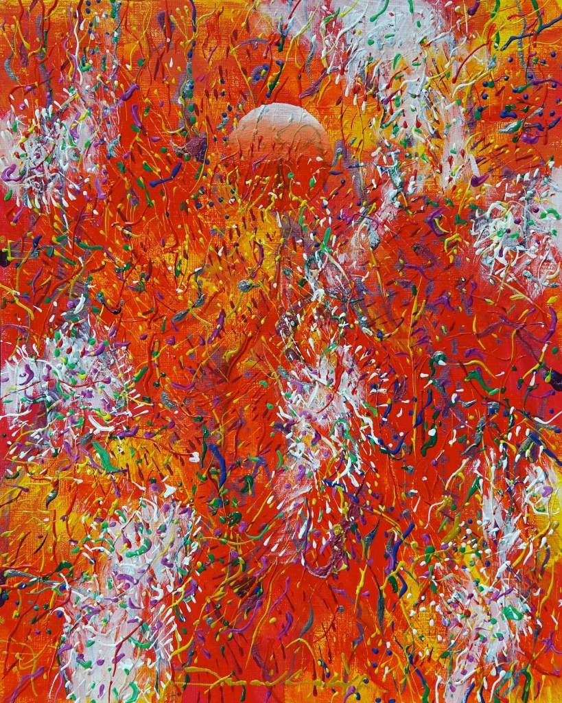 Mix Media on Paper by Ismail Latiff – PRO ART & FRAME