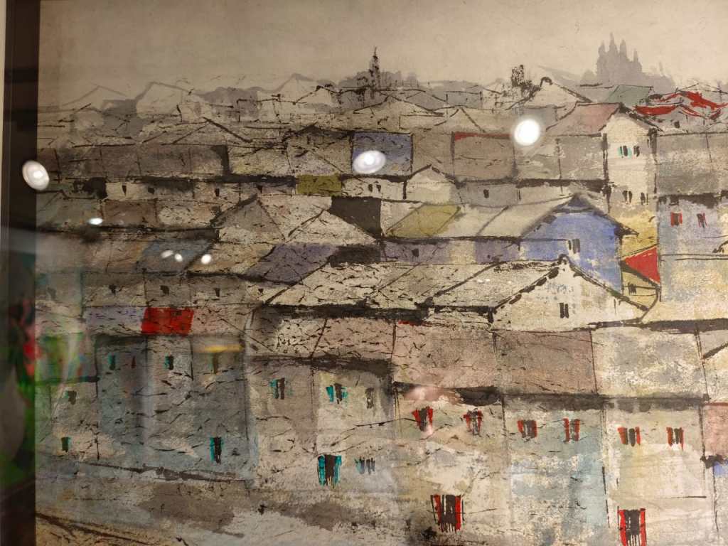 Painting on rice paper by Jehan Chan , painted year 1997 – PRO ART & FRAME