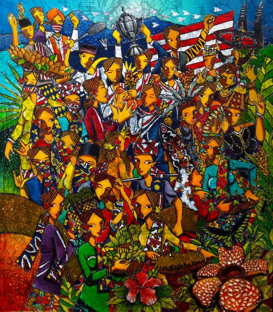 Lim Anuar’s Batik Paintings: A Celebration of Malaysian Culture ...