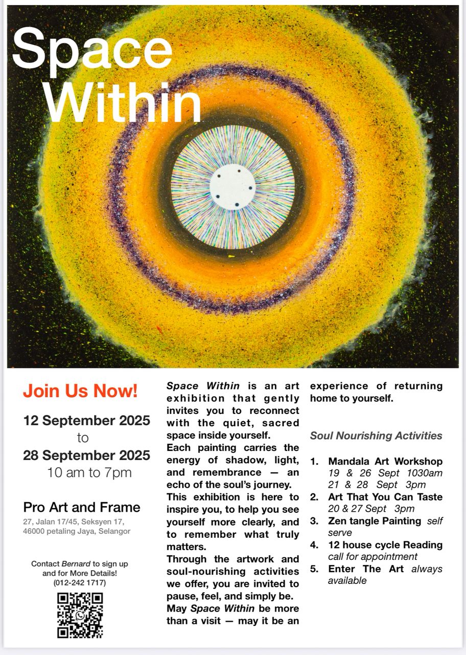 🌌 Space Within – Solo Exhibition by Bernard Yee 🌌 – PRO ART & FRAME
