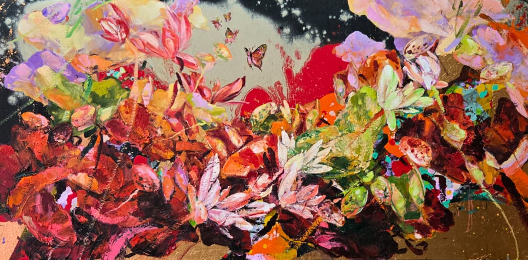 SOLD – “Symphony of Bloom: Soon Lai Wai’s Dance of Colors” – PRO ART ...