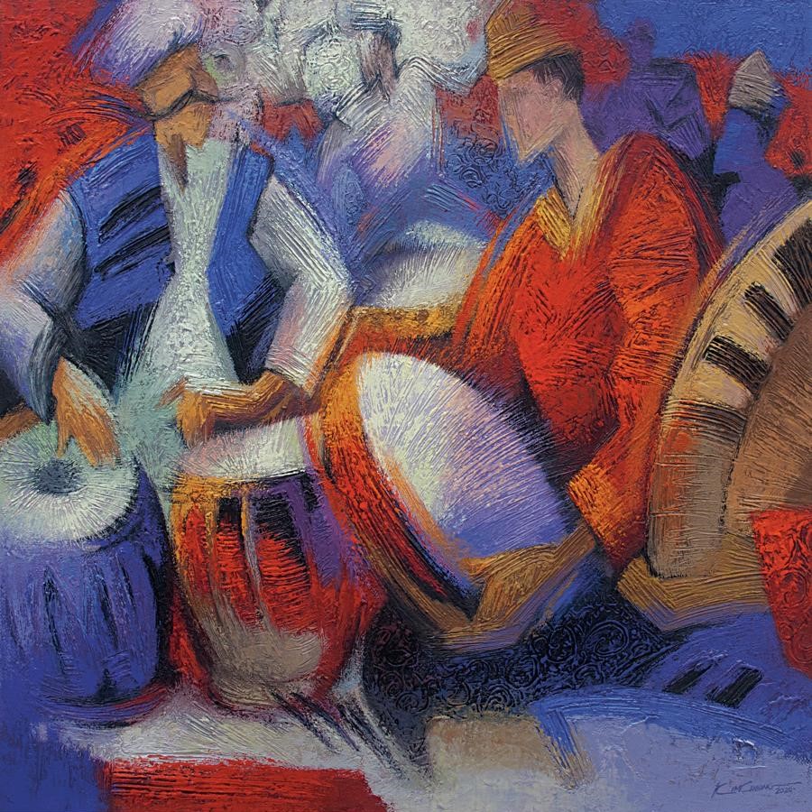 Rhythm in Motion: The Music of Colors by Voon Kim Cheong – PRO ART & FRAME